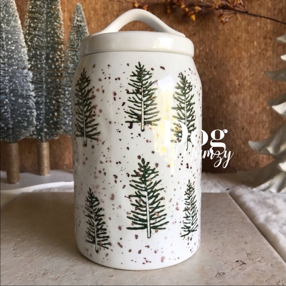 potter’s studio | Holiday | Potter Christmas Pebbled Gold Speckle Trees ...